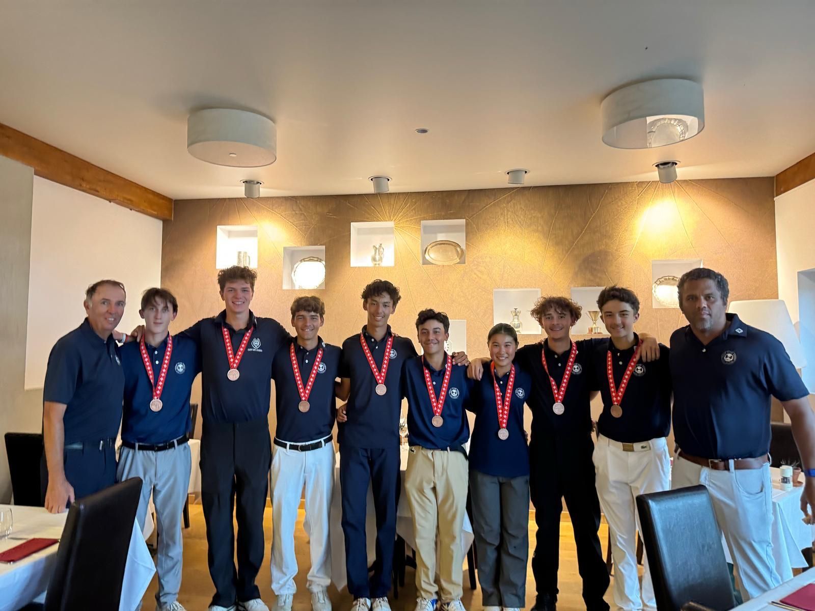 Une superbe 3ème place pour nos U18 aux Interclubs Swiss Golf
